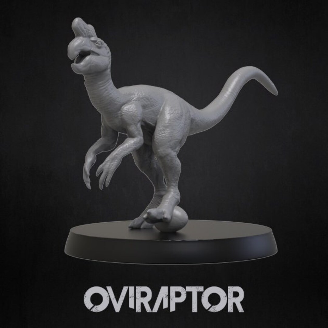 Oviraptor / Dinosaurs / 3D Ipstudios / Miniatures / D&D - Etsy