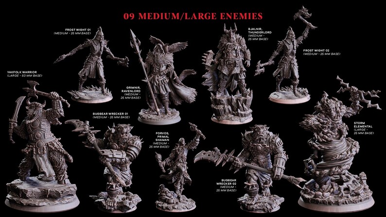 Yakfolk Warrior / A Stormforged Heaven / Flesh of Gods / Miniatures - Etsy