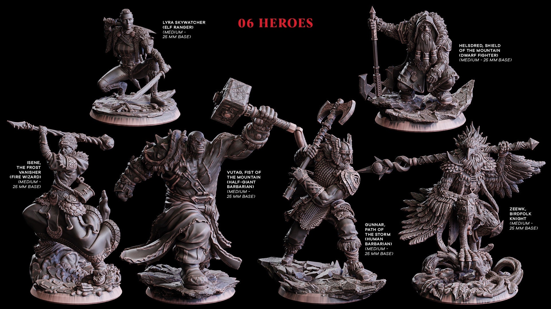 Yakfolk Warrior / A Stormforged Heaven / Flesh of Gods / Miniatures - Etsy