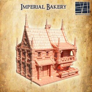 Imperial Bakery / 28mm Scale / Miniatureland / Terrain / Dnd / Tabletop ...