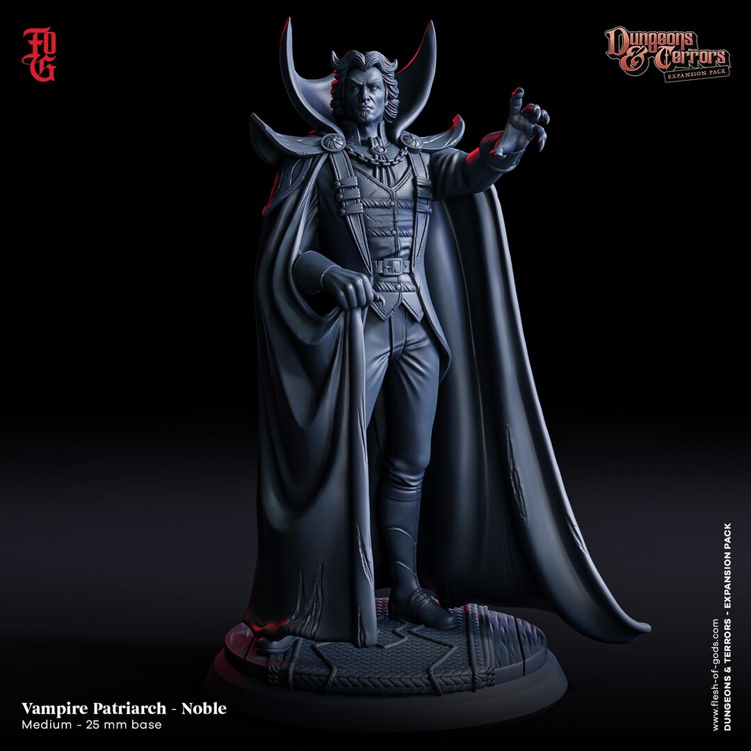 Vampire Patriarch Noble + Monster / Dungeons & Terrors Expansion ...