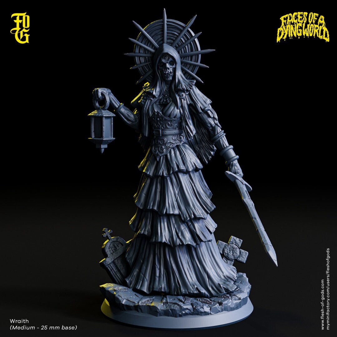 Wraith / Faces of A Dying World - Mörk Borg / Flesh of Gods ...