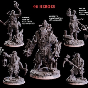 Mutant Miner / the Hadonium Mines / Flesh of Gods / Miniatures - Etsy