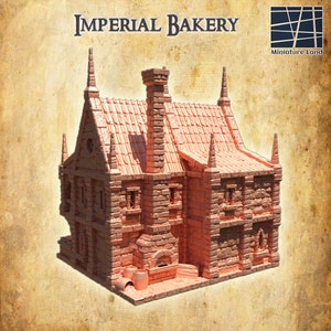 Imperial Bakery / 28mm Scale / Miniatureland / Terrain / Dnd / Tabletop ...