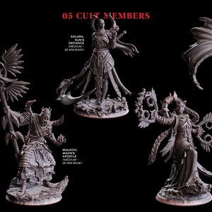 Umbral Sentinel / the Nightfall Cult / Flesh of Gods / Miniatures - Etsy