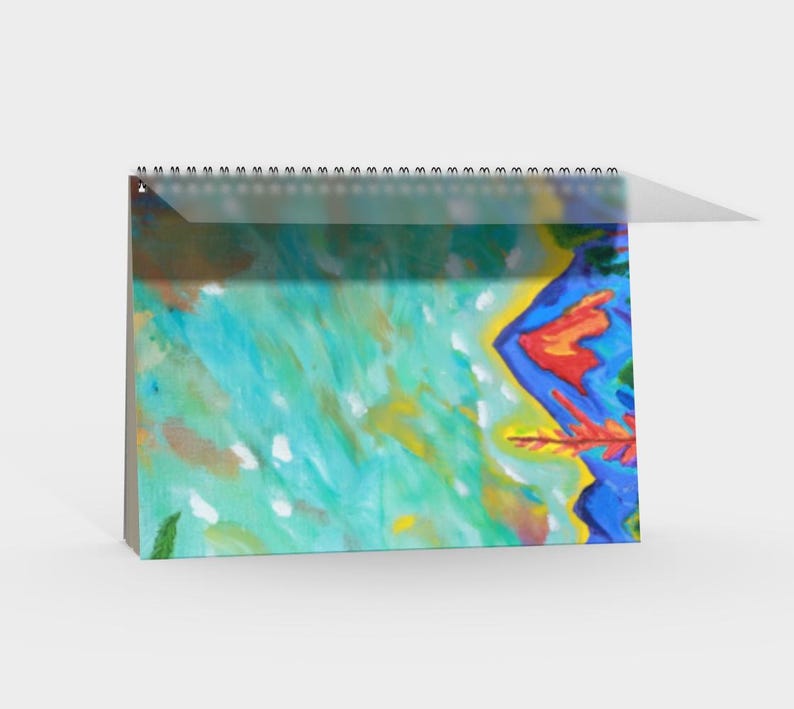 Sacred Bloom Spiral Notebook – Floral Art Journal, A5 Sketch & Writing ...