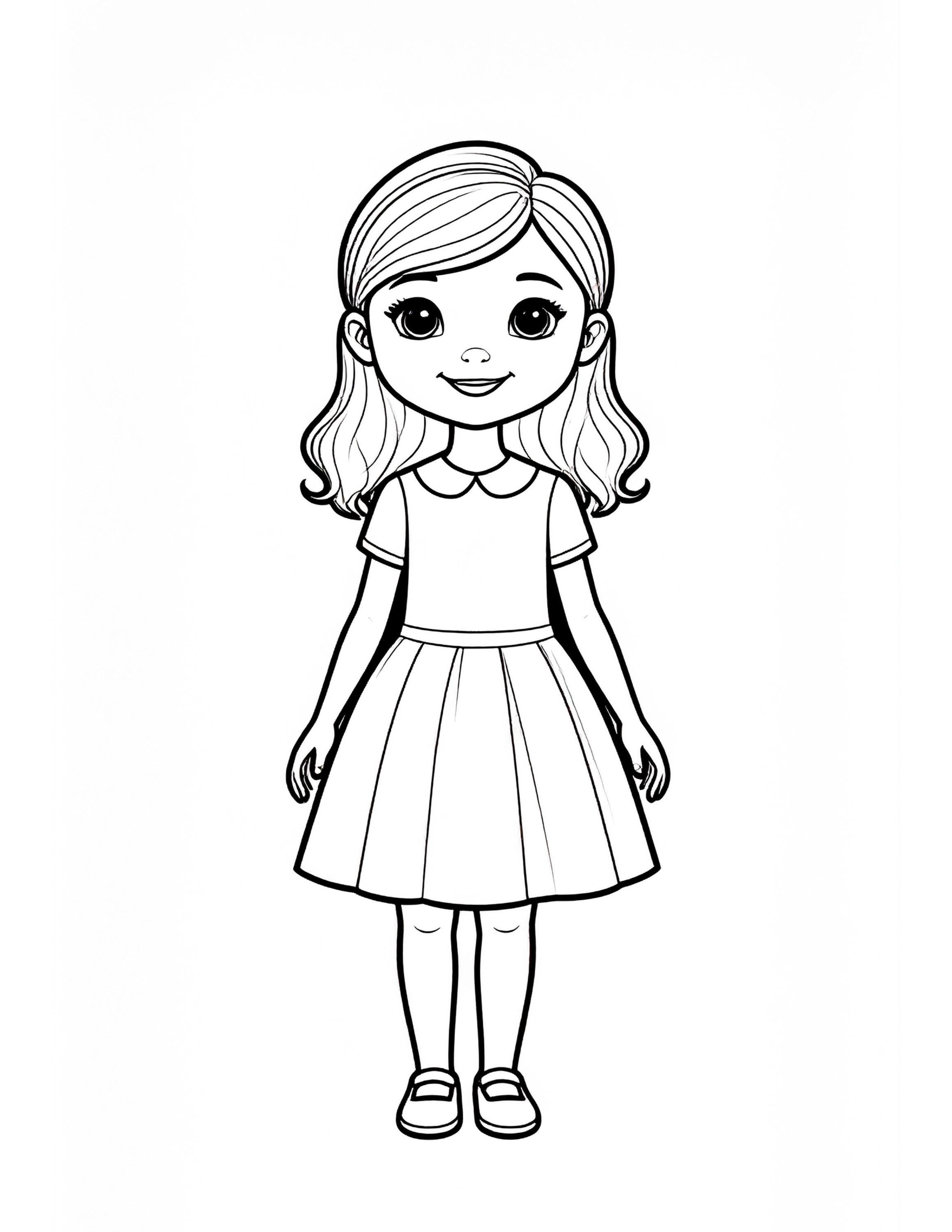 Kid Coloring Pages Printable Digital - Etsy