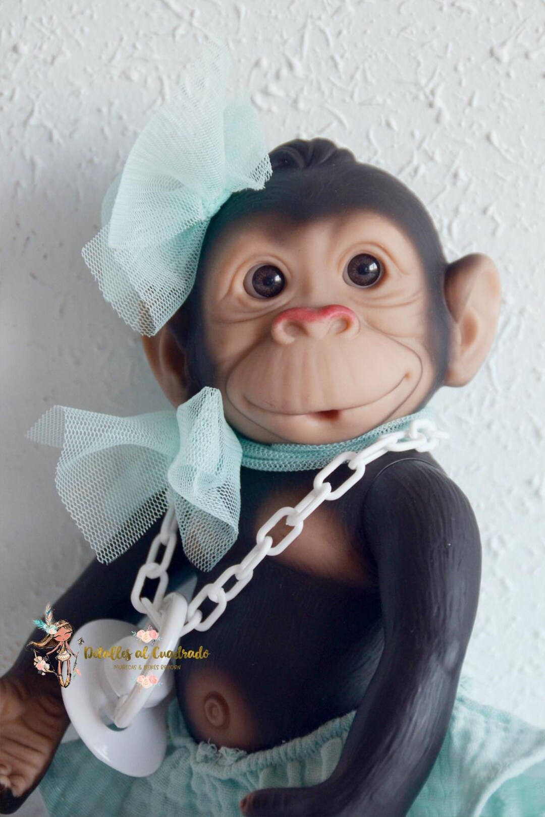 Cute Baby Monkey, Monkey Doll, Doll With Pacifier, Toy Animal, Baby ...
