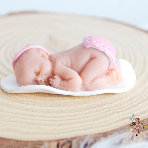 Polymer Clay Baby - Etsy