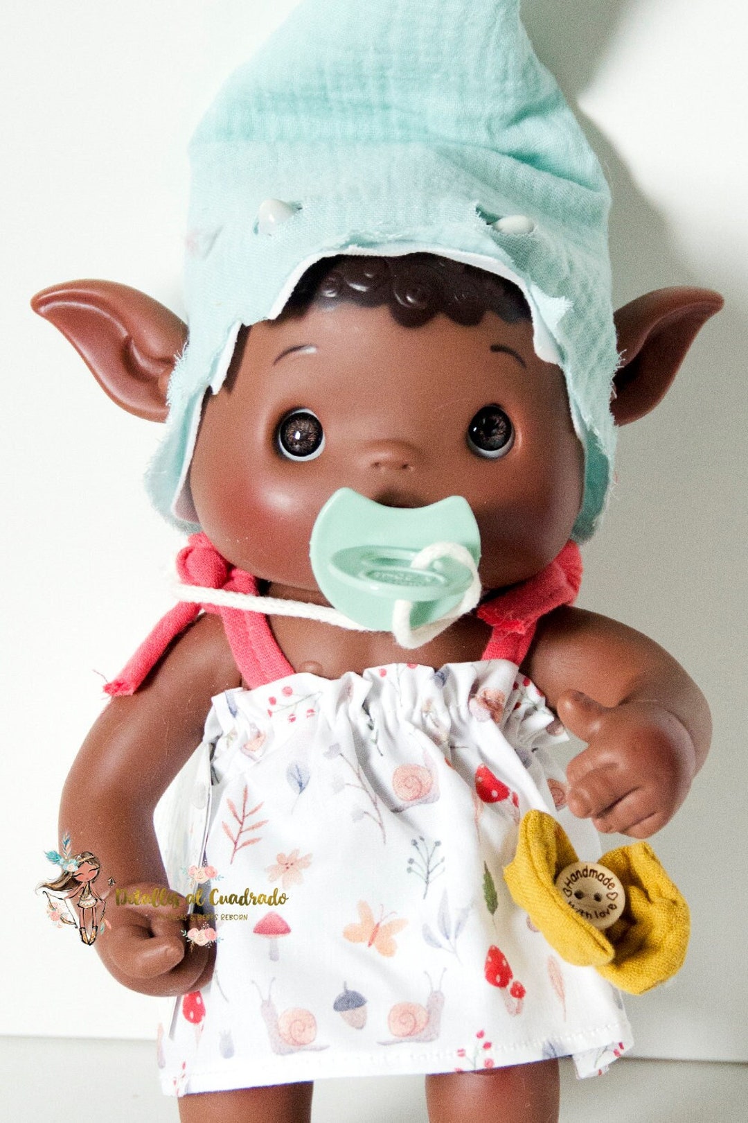 Baby Elf, Elf With Pacifier, Brunette Elf, Original Doll, Mulatto Elf ...