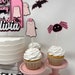 Pink Halloween Halloween Cupcake Toppers Cute Ghost Cupcakes Topper ...
