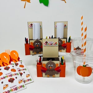 Thanksgiving Utensil Holders| Thanksgiving Table Decor| Fall Party ...
