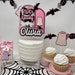 Pink Halloween Halloween Cupcake Toppers Cute Ghost Cupcakes Topper ...