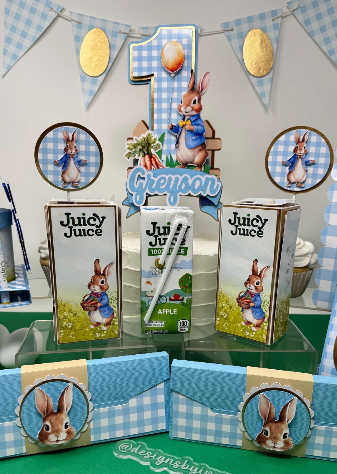Peter Rabbit Juice Box Wraps | Peter Rabbit Birthday Party | Easter ...