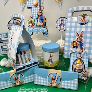 Peter Rabbit Activity Box | Easter Party Favor | Peter Rabbit Party ...