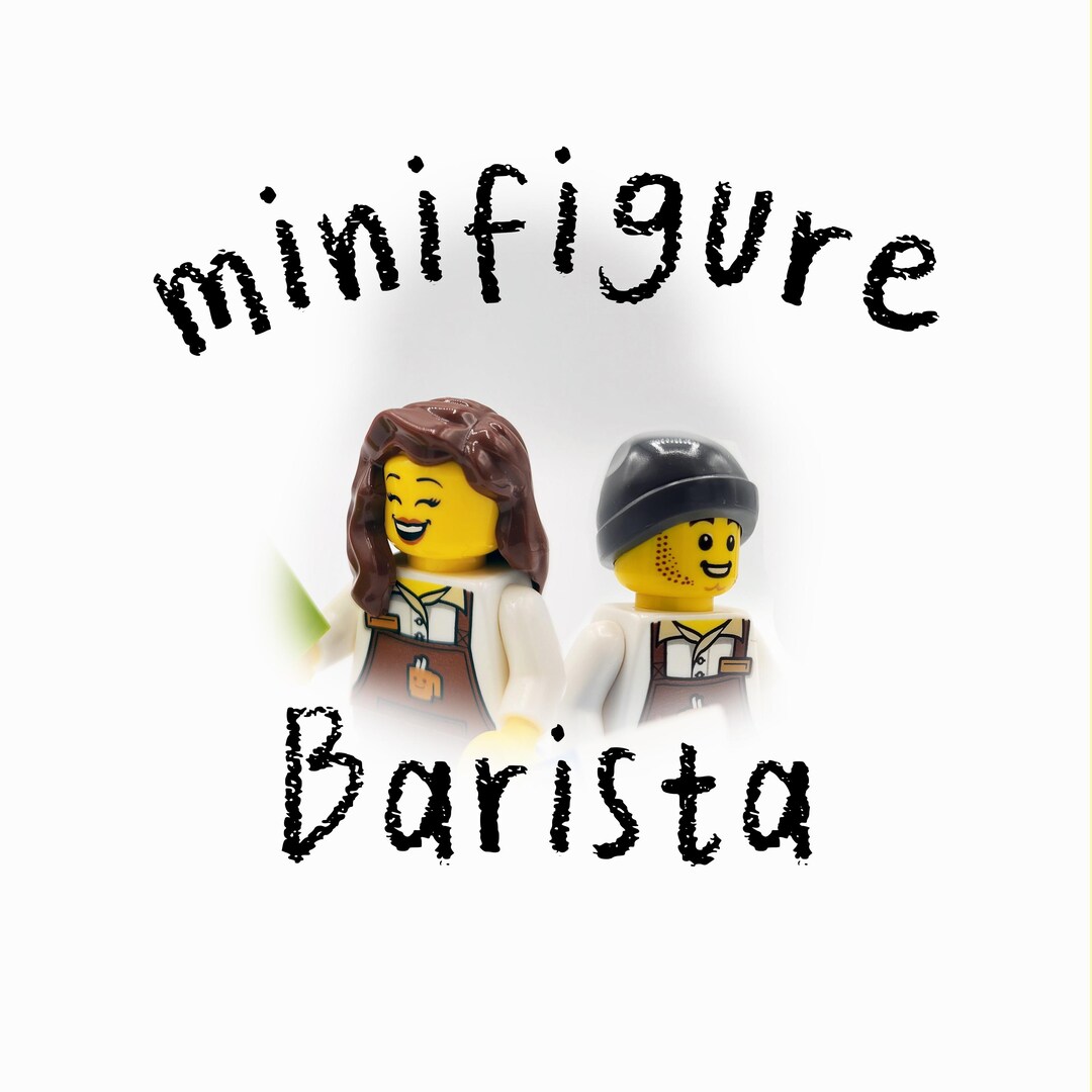 LEGO® Minifigure Barista - Etsy