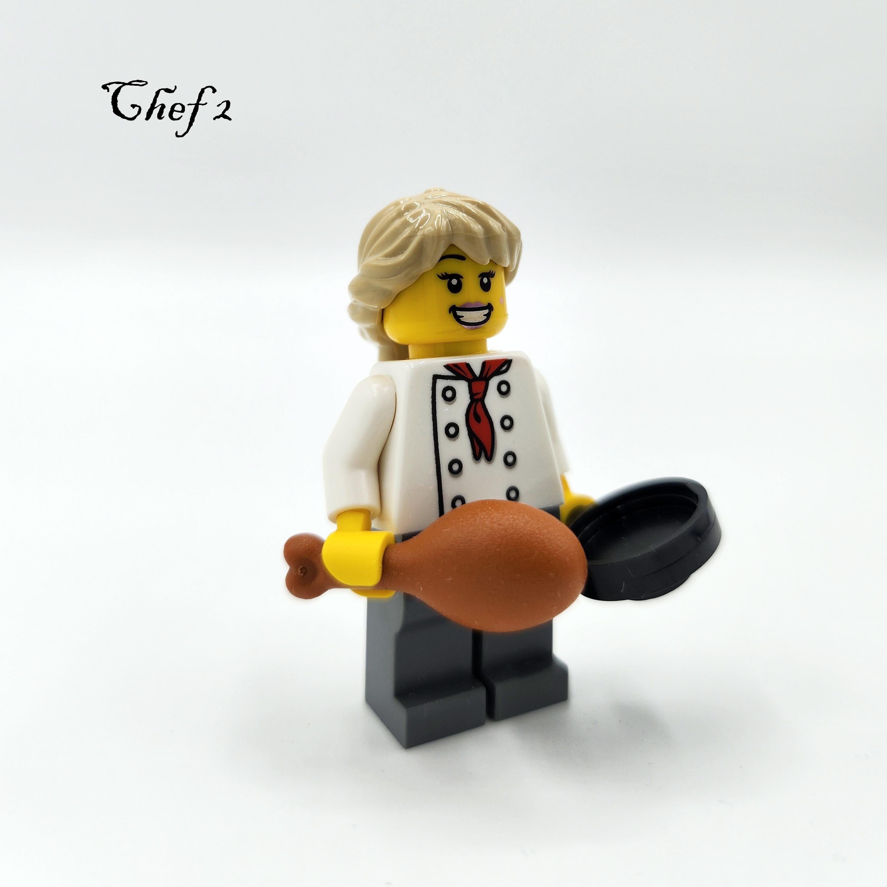LEGO® Minifigure Chef and Baker - Etsy