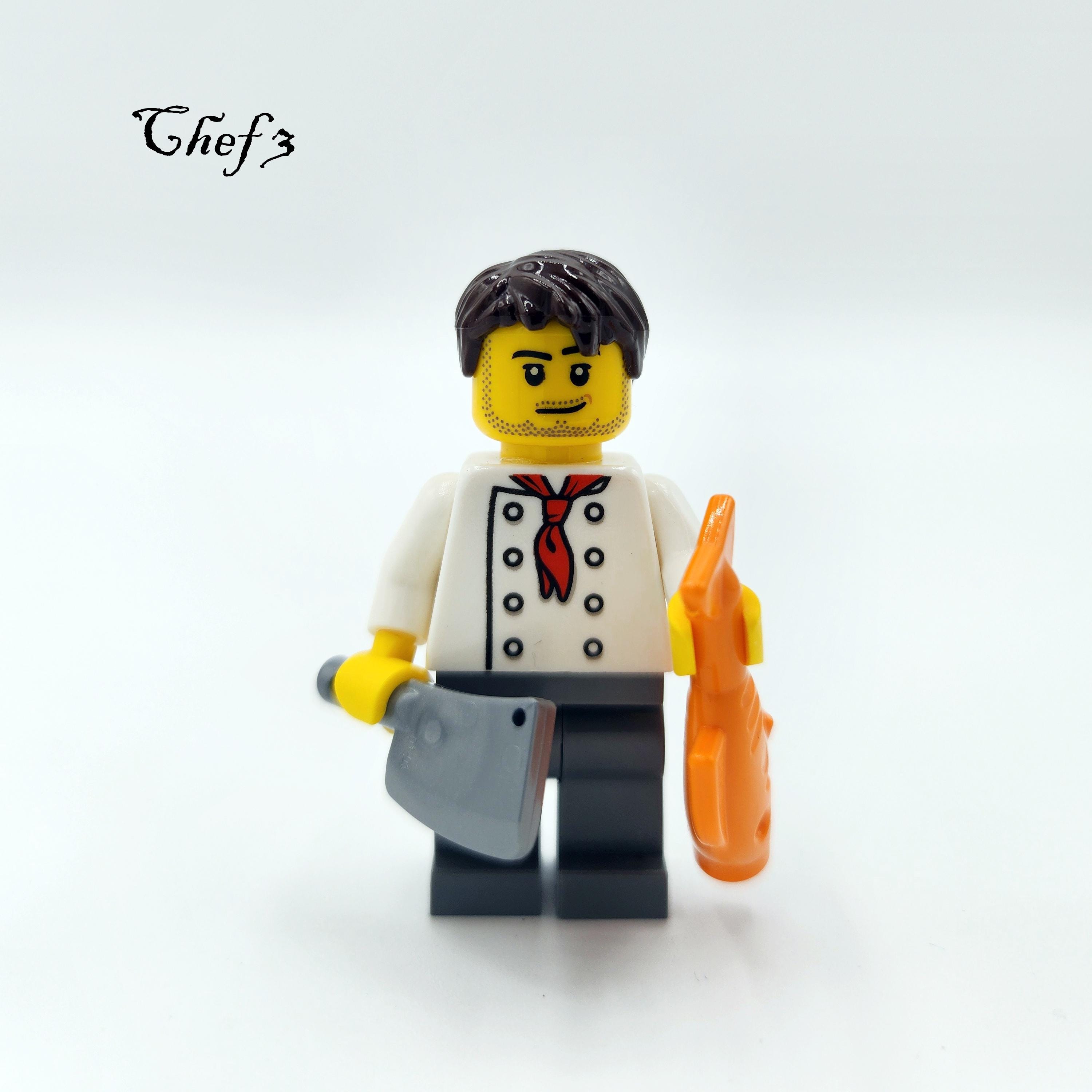 LEGO® Minifigure Chef and Baker - Etsy