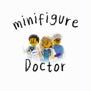 LEGO® Minifigure Doctor - Etsy