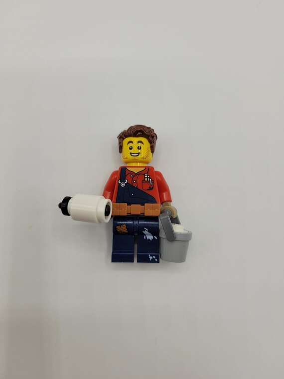 Custom LEGO® Minifigure Male Painter - Etsy