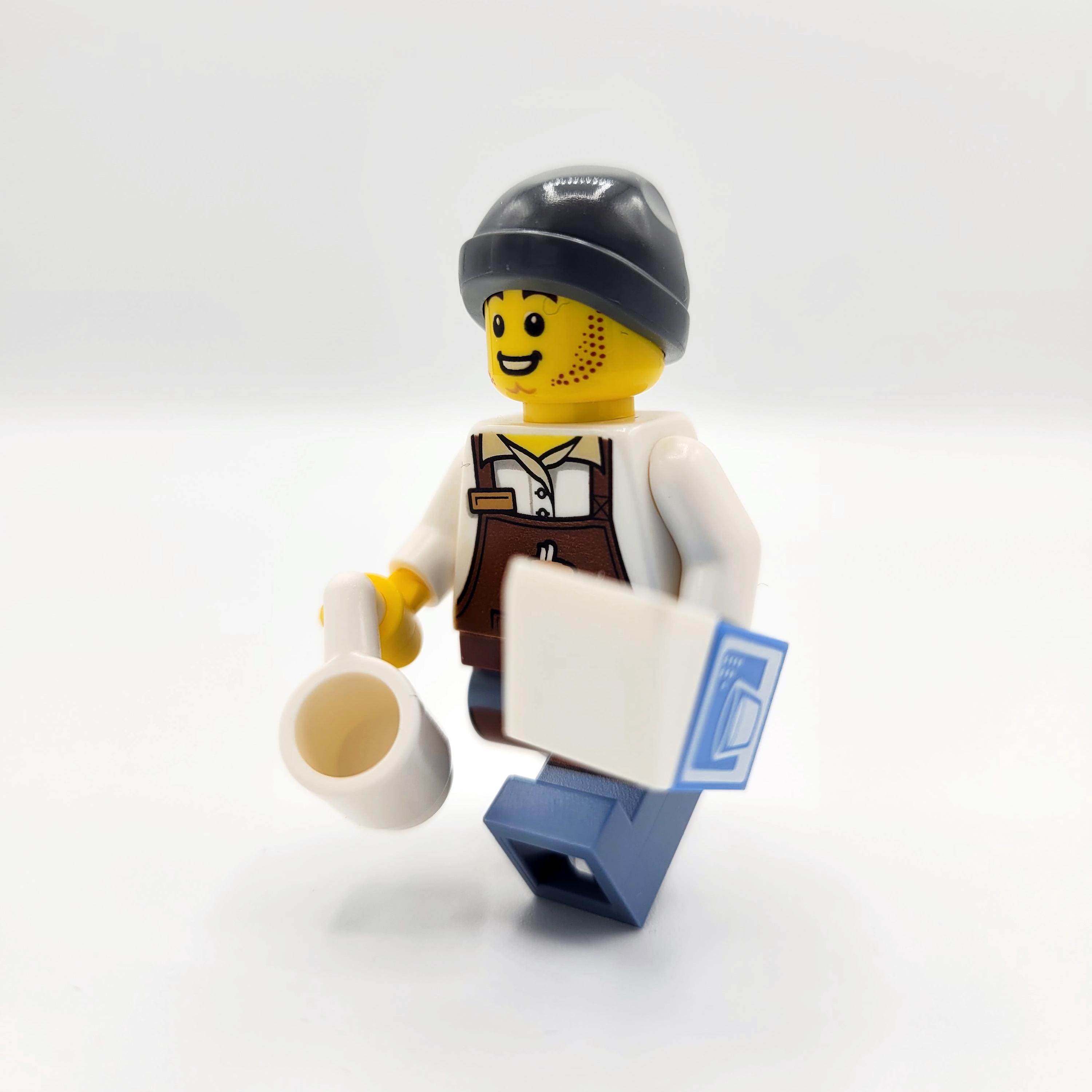 LEGO® Minifigure Barista - Etsy
