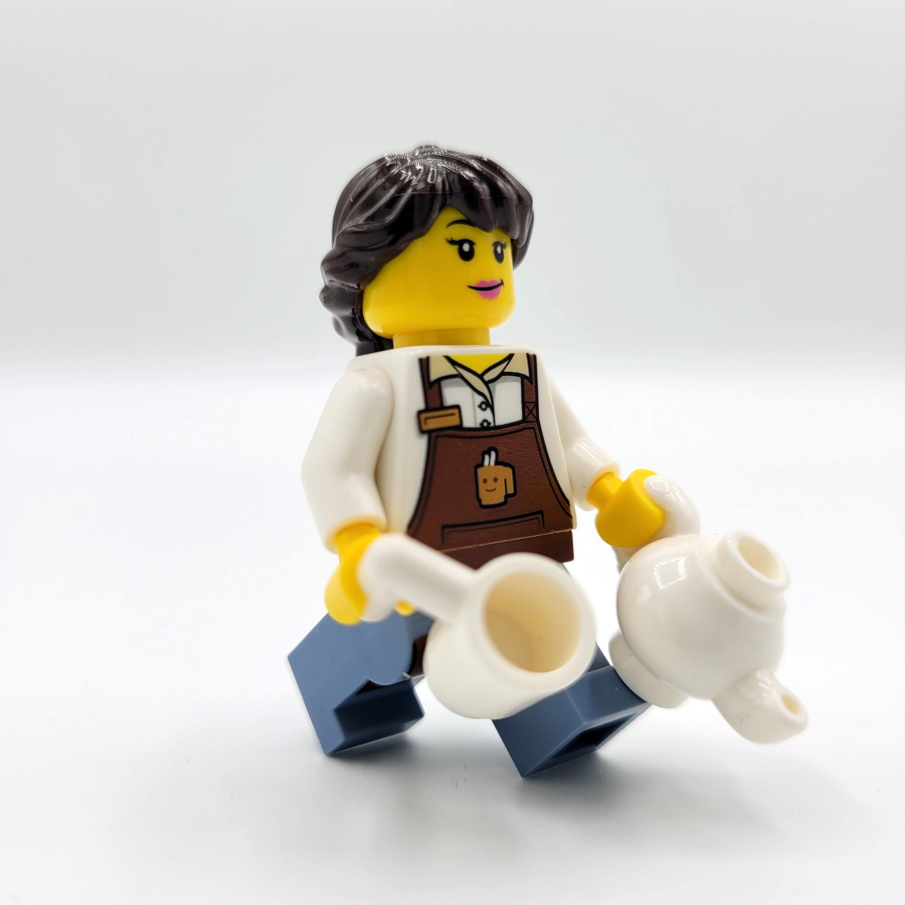 LEGO® Minifigure Barista - Etsy