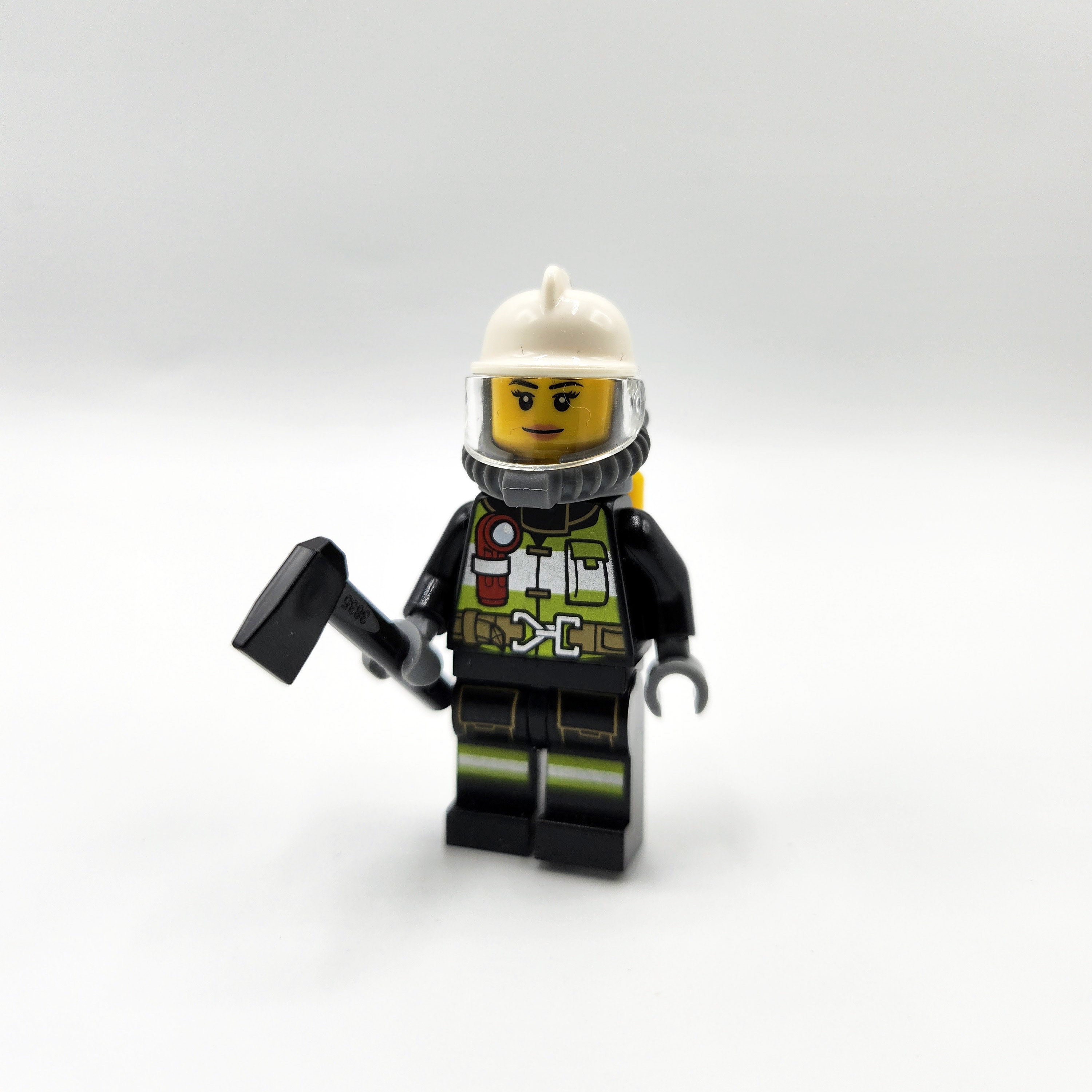LEGO® Minifigure Firefighter A Team - Etsy