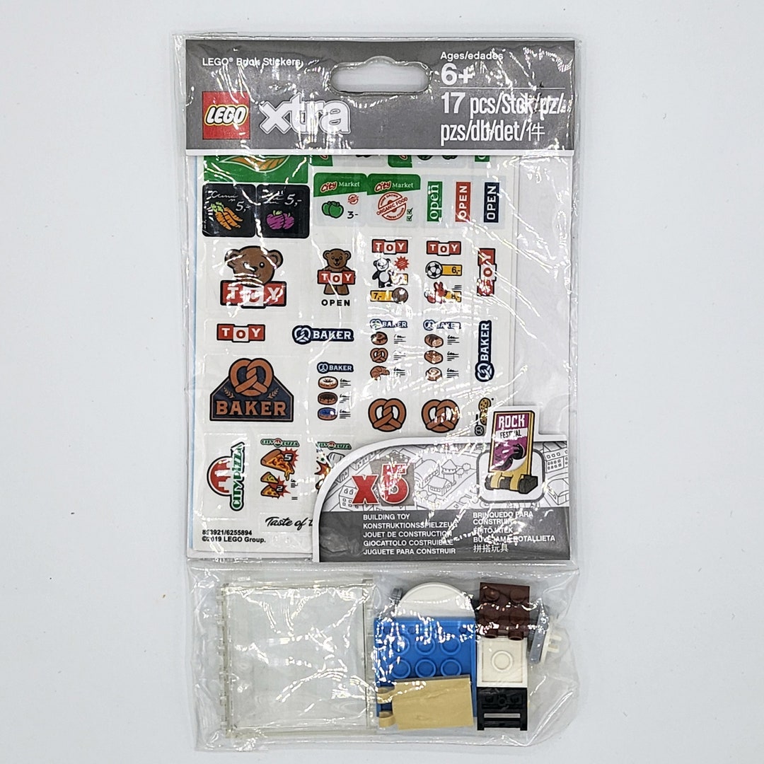 LEGO® Xtra Brick Stickers 853921 - Etsy