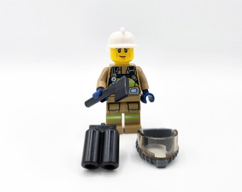 Fire Fighter Genuine LEGO® Minifigure / Firefighter Female Woman ...