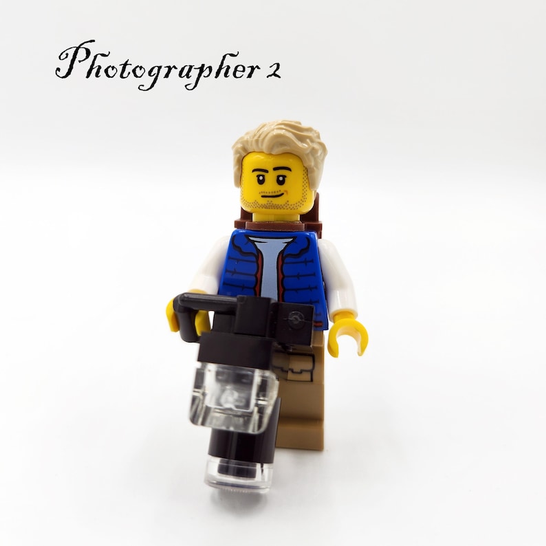 LEGO® Minifigure Photographer - Etsy