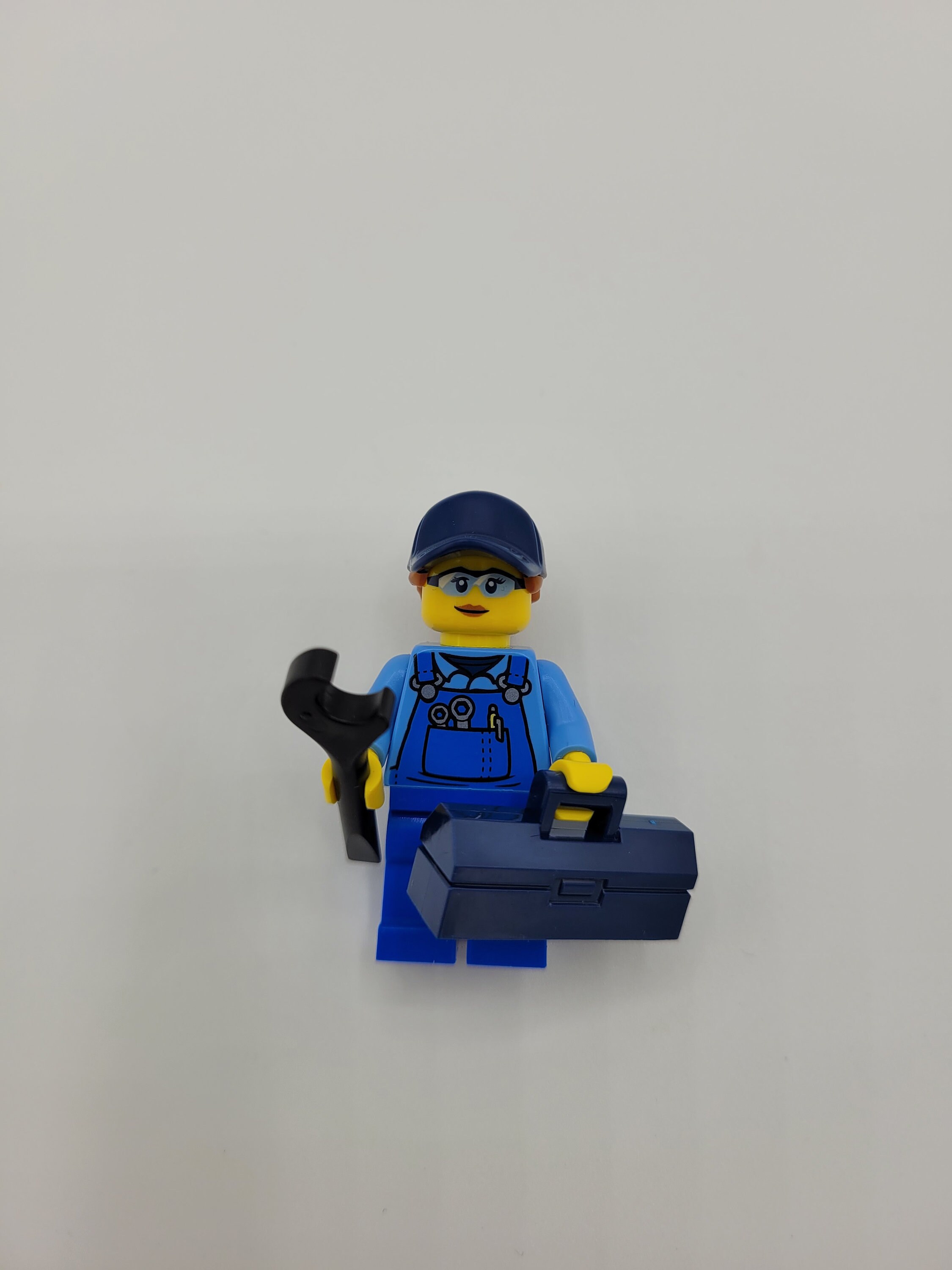 Custom LEGO® Minifigure Female Mechanic | Etsy