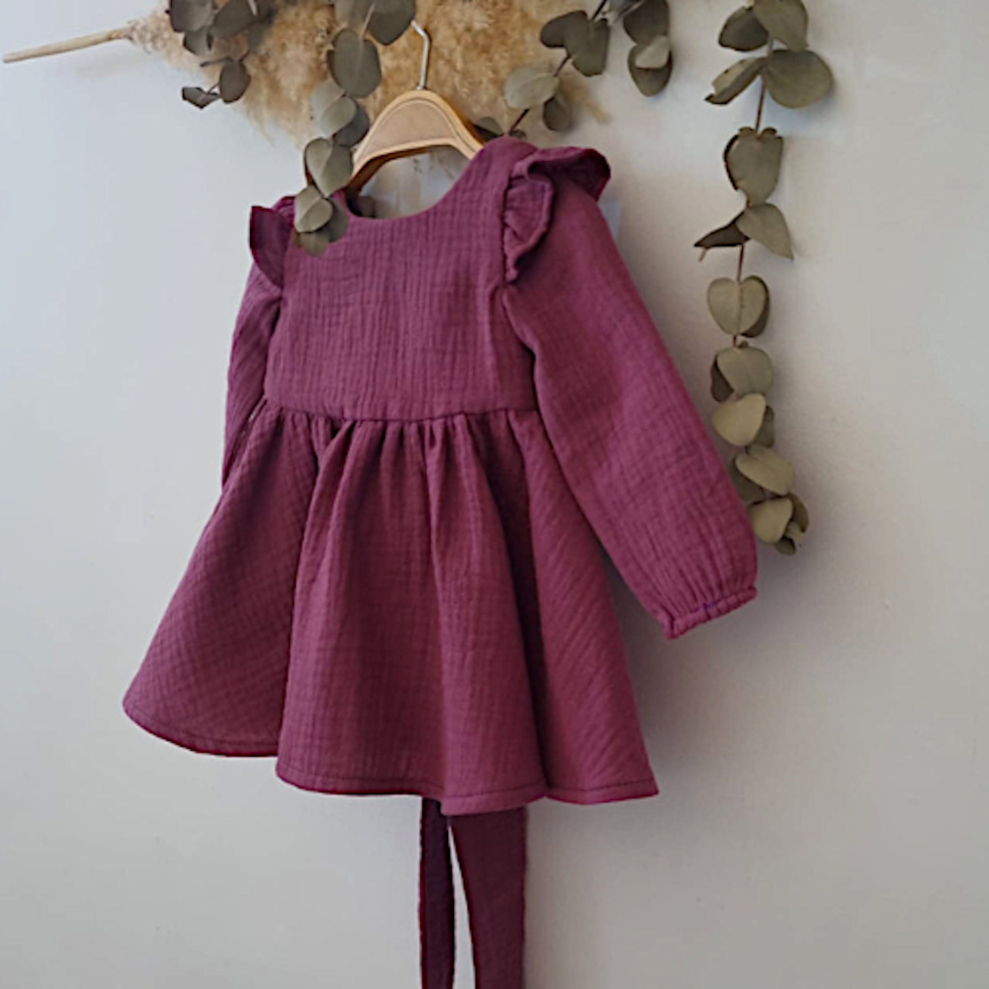 Terracotta Boho Flower Girl Flower Girl Dress Photo Child - Etsy