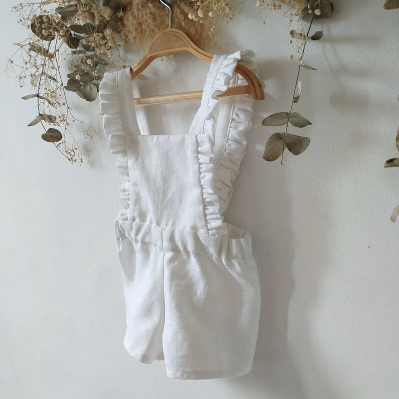 Baby Girl Ruffle Romper - Etsy