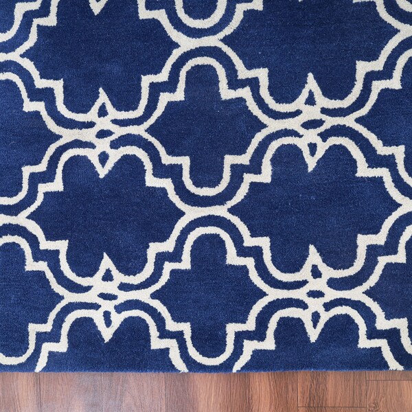 Modern Royal Blue Area Rugs - Etsy