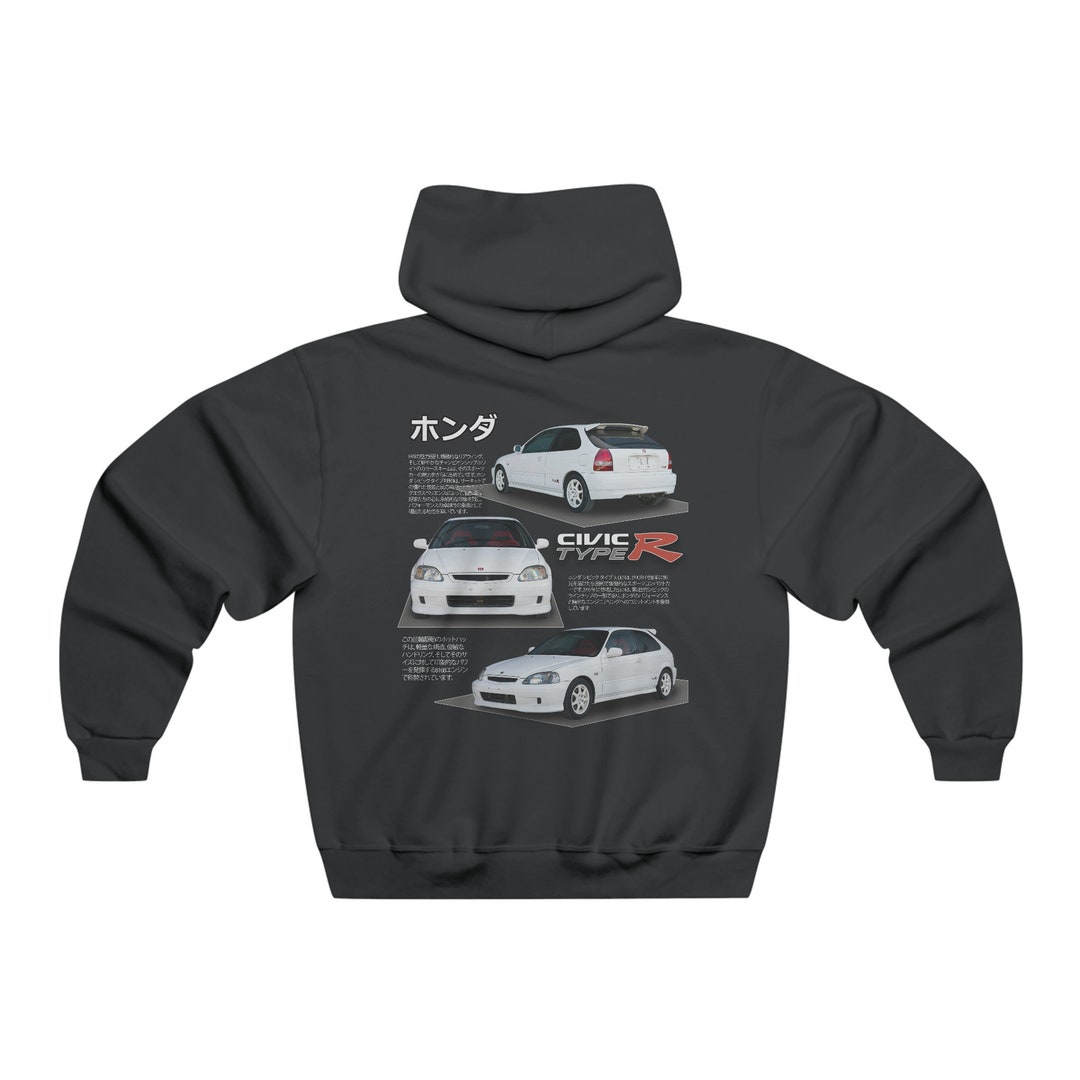 Honda Civic EK9 Type R Hoodie - Etsy