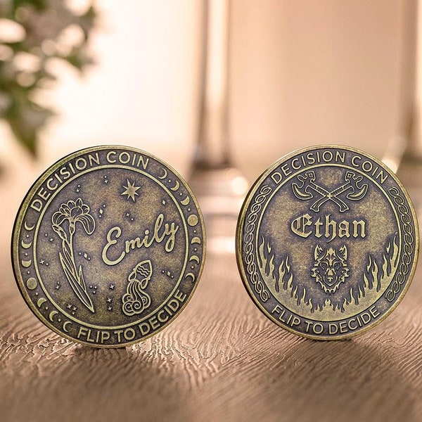 Decision Coin - Etsy
