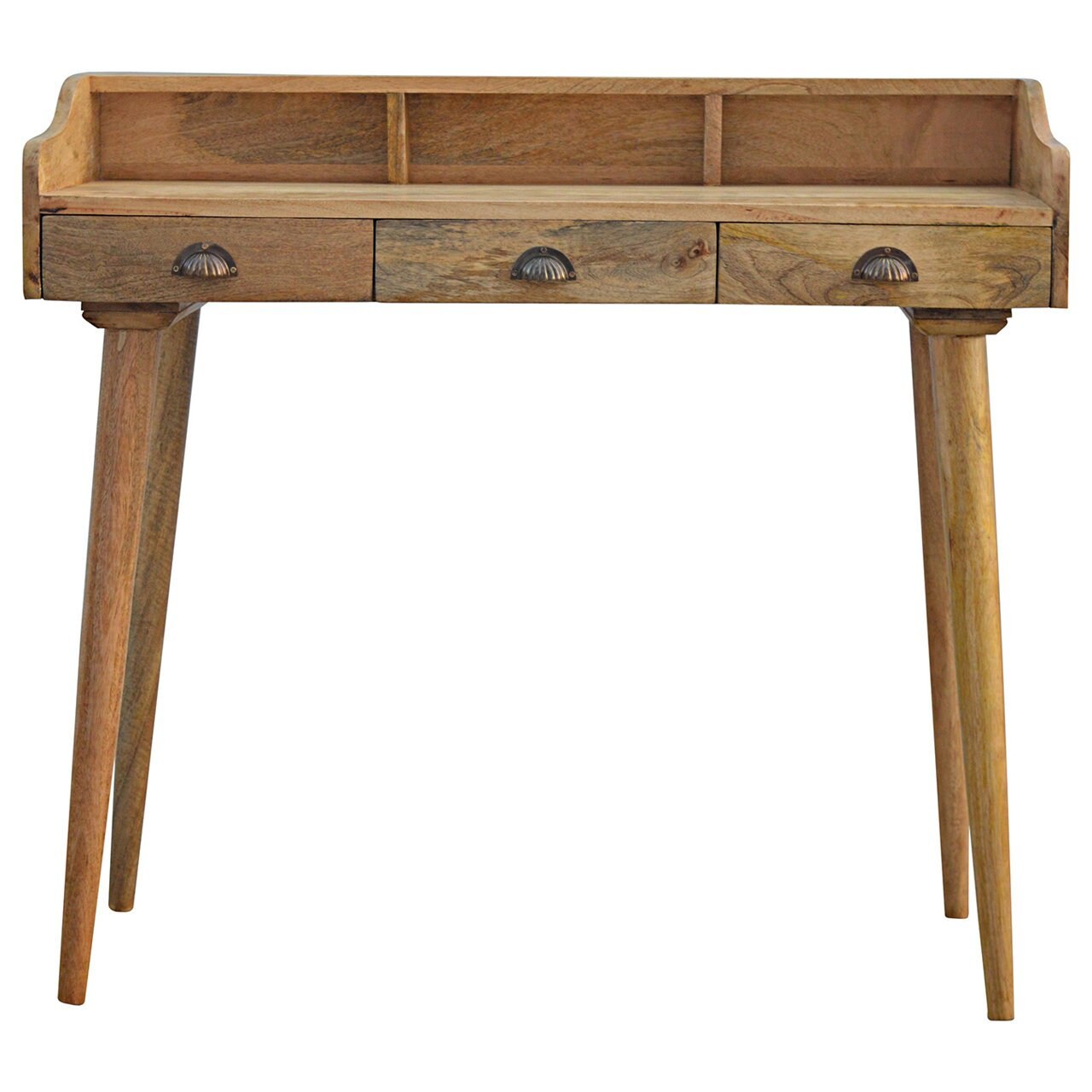 Nordic Style Gallery Back Writing Desk - Etsy UK