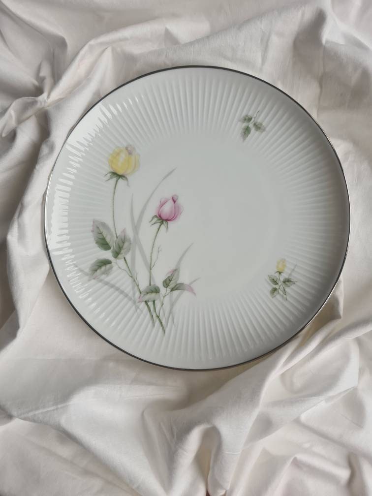 Antique Thomas Bavaria Fine Porcelain Plates, Vintage 1950s Thomas ...