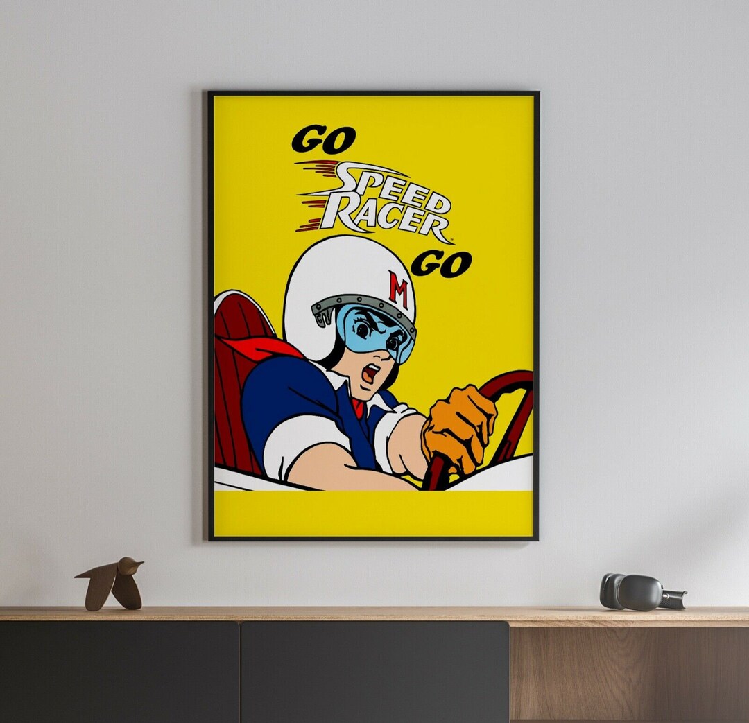 Speed Racer 1995 Namco Arcade Retro Video Game Poster 18 X 24 Inches - Etsy