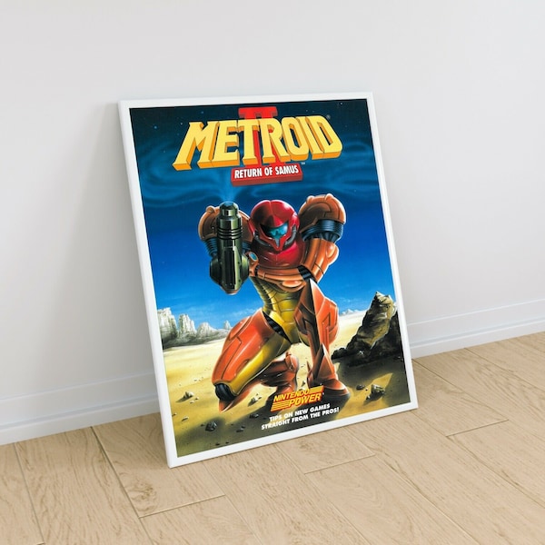 Metroid 2 Return of Samus - Etsy