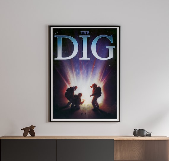 The Dig 1995 LucasArts Retro Video Game Poster 18x24 inches | Etsy