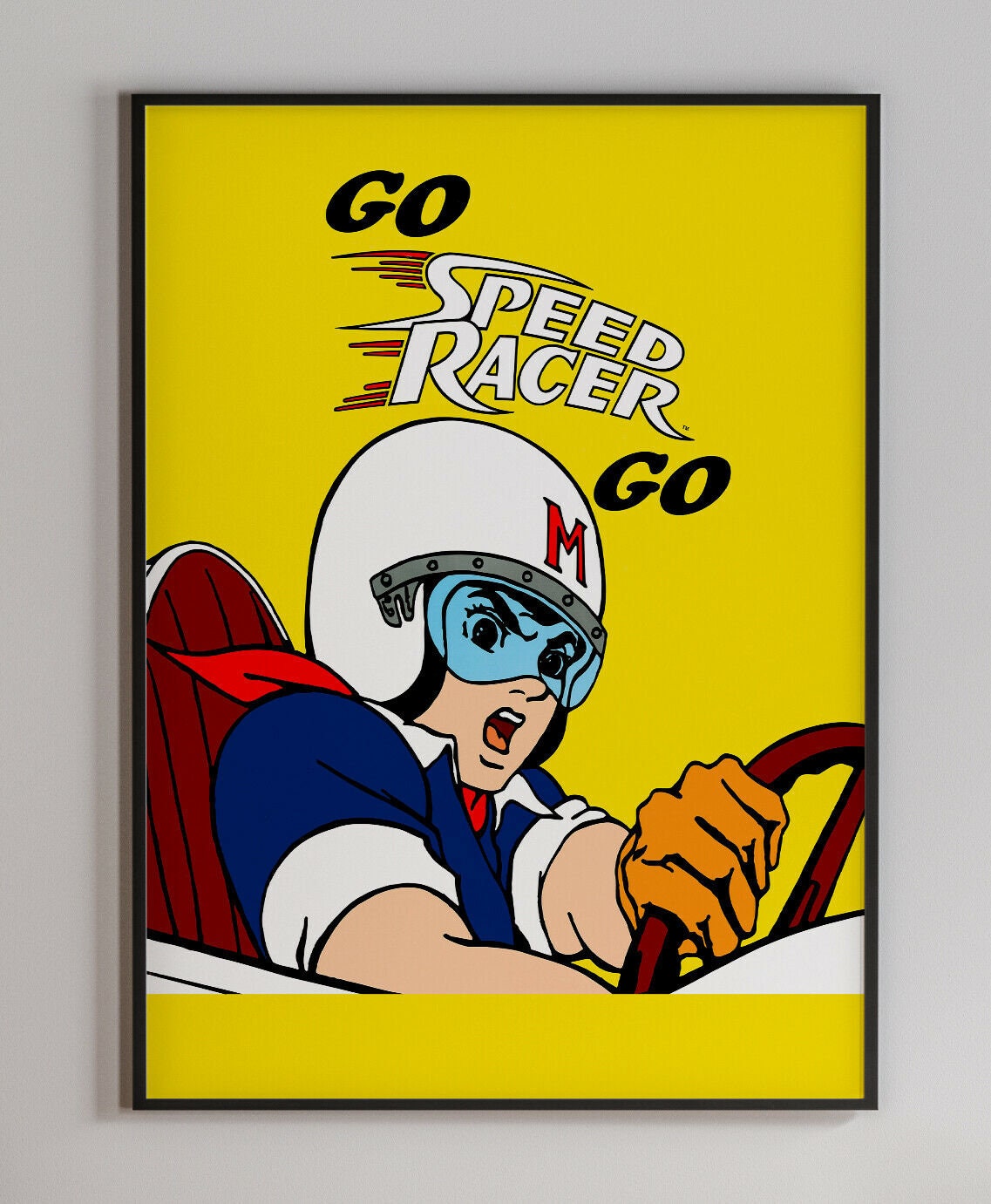 Speed Racer 1995 Namco Arcade Retro Video Game Poster 18 X 24 - Etsy
