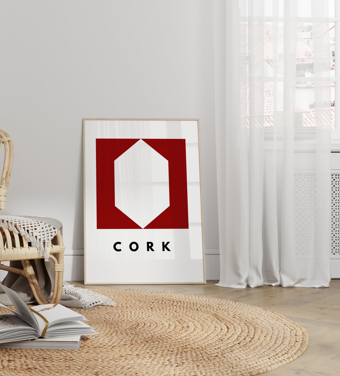 CORK County Colours Print Ireland Wall Art A5 A4 A3 - Etsy