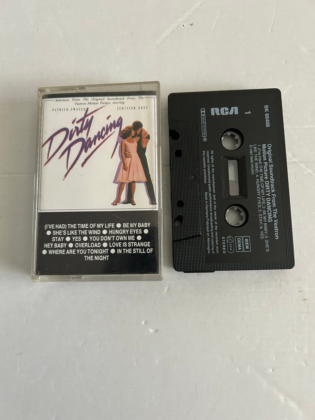 Dirty Dancing Soundtrack Cassette Tape - Etsy