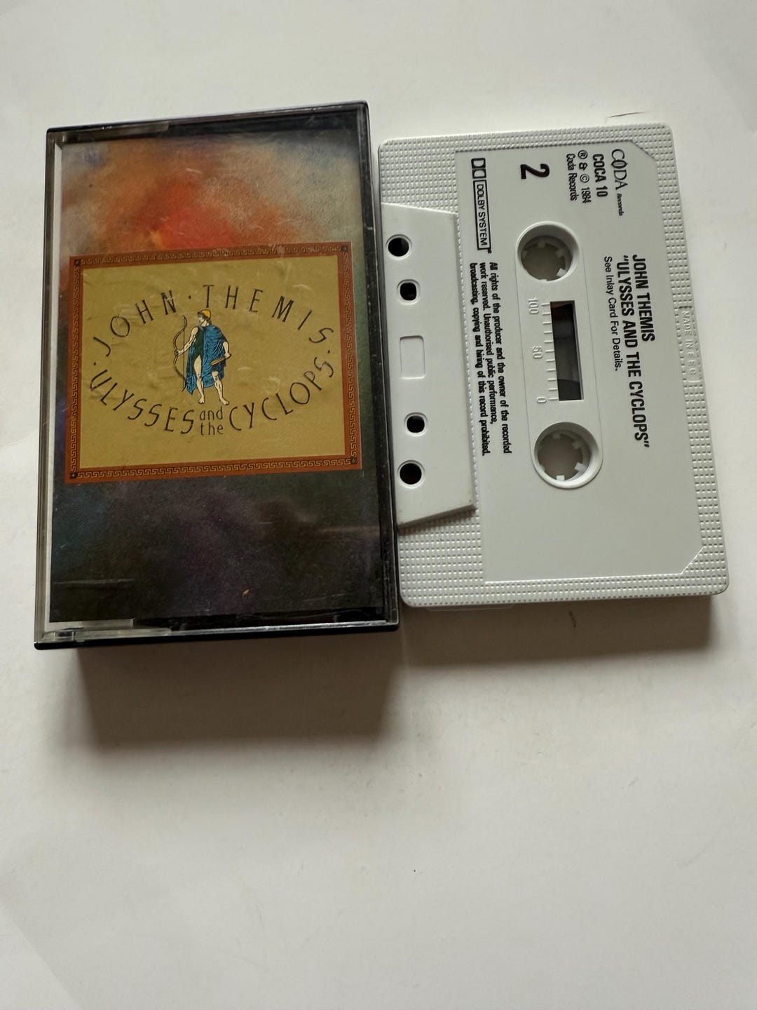 John Themis Ulysses and the Cyclops Cassette Tape - Etsy
