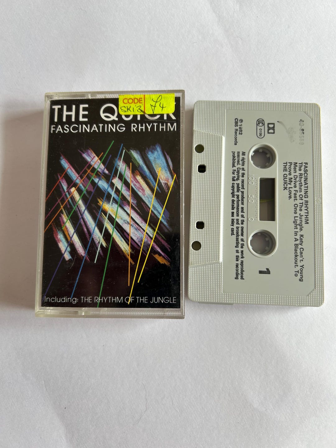 The Quick Fascinating Rhythm Cassette Tape - Etsy