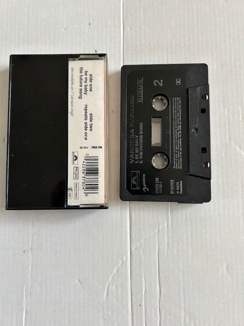 Vanessa Paradis Be My Baby Cassette Tape - Etsy