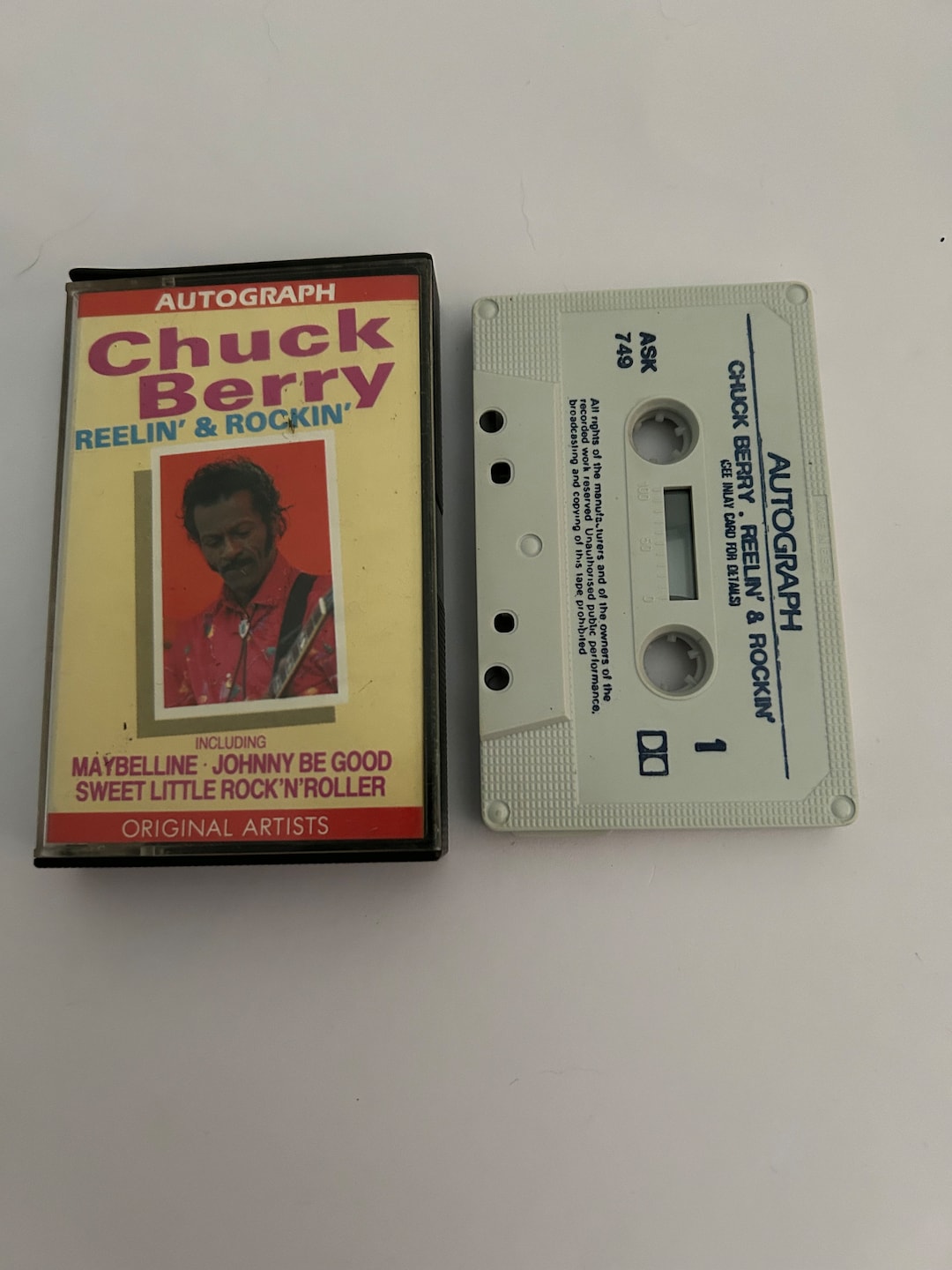 Chuck Berry Reelin’ & Rockin’ Cassette Tape - Etsy