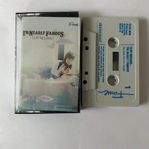 Cliff Richard I’m Nearly Famous Cassette Tape - Etsy