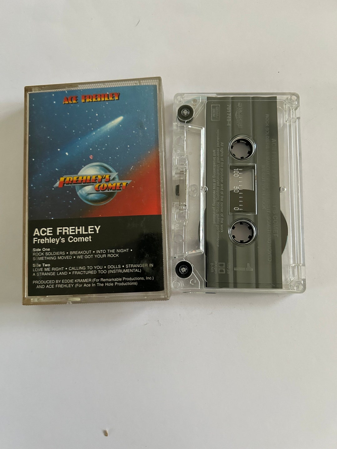 Ace Frehley Frehleys Comet Cassette Tape - Etsy